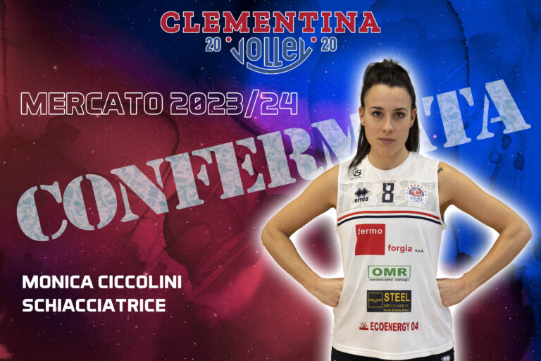 MERCATO: Ciccolini confermata! - Clementina 2020 Volley
